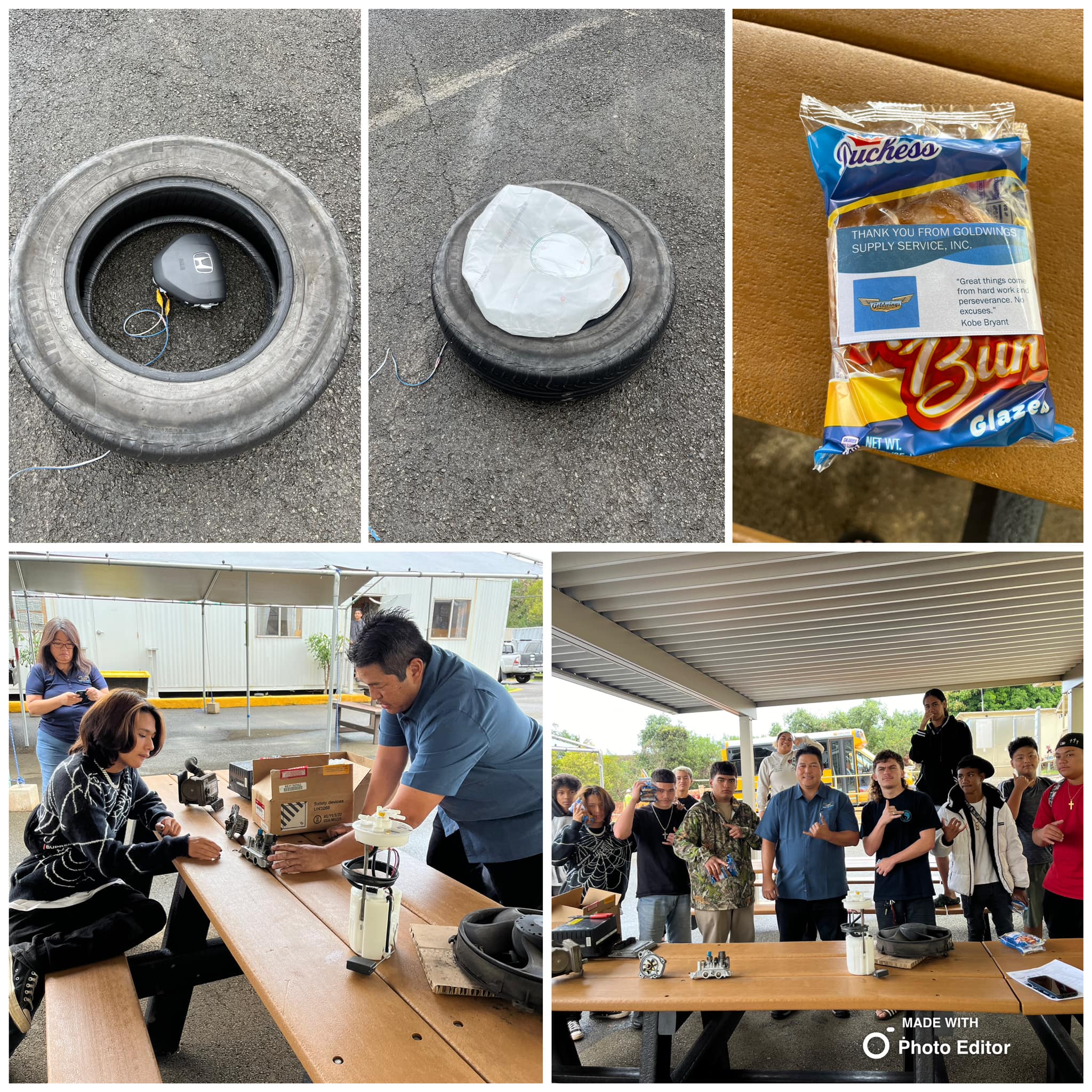 Goldwings Leads Workshops at Olomana School - Goldwings Supply Service ...